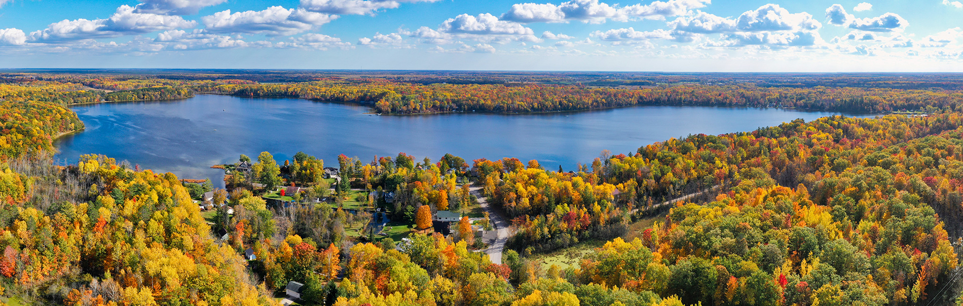 Loon Lake (fall) 001 ~ Dyer Drone