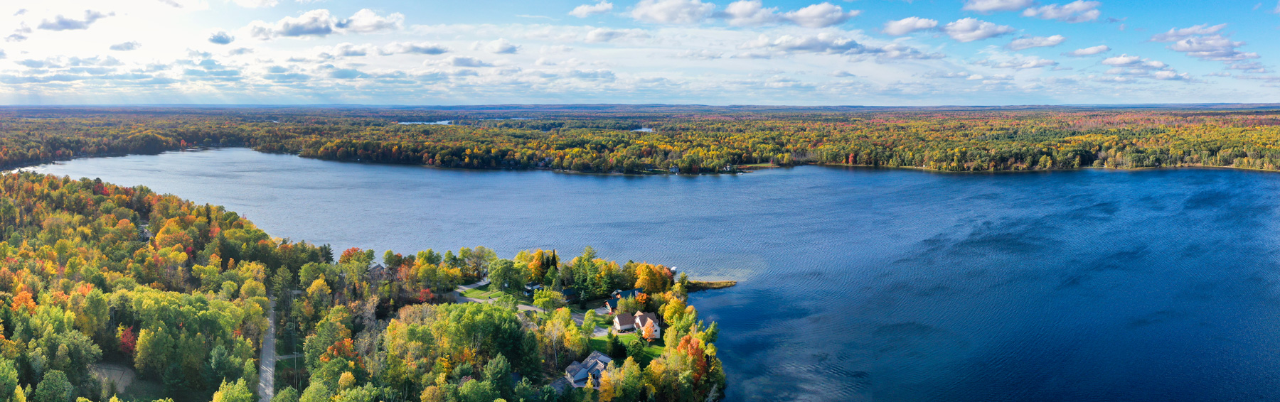 Loon Lake (fall) 001 ~ Dyer Drone