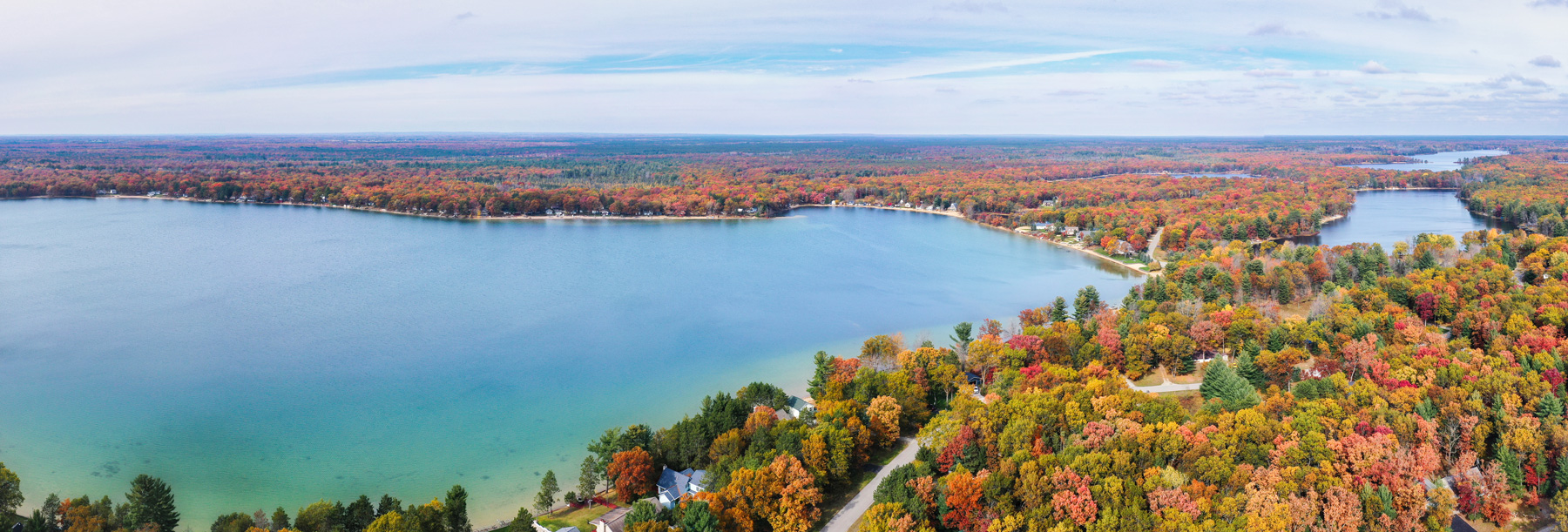 Sand Lake Fall 001 ~ Dyer Drone