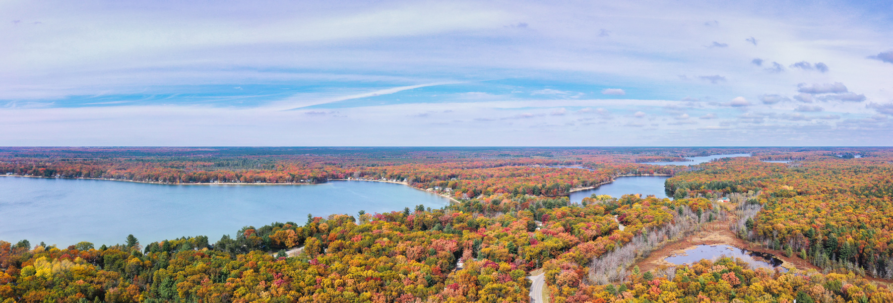 Sand Lake Fall 001 ~ Dyer Drone